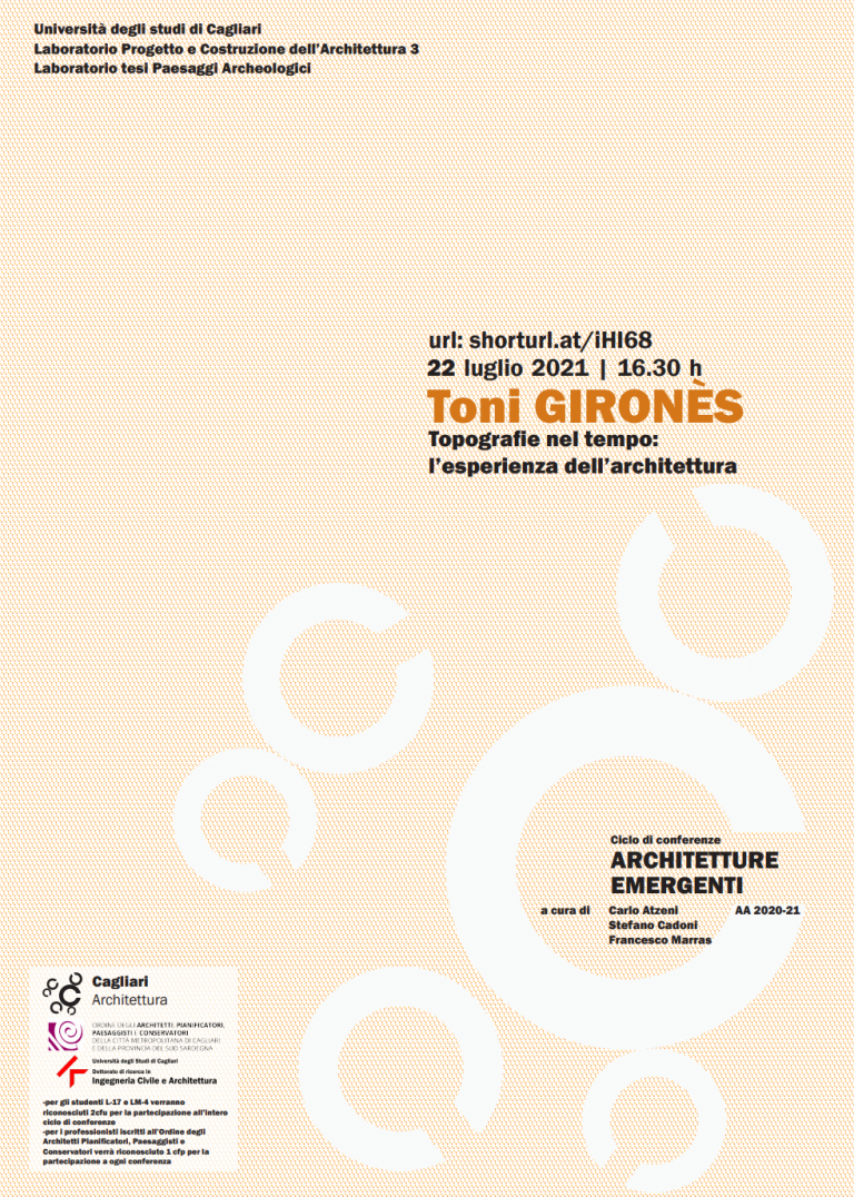 Toni Gironès, “Topografie nel tempo: l’esperienza dell’architettura ...